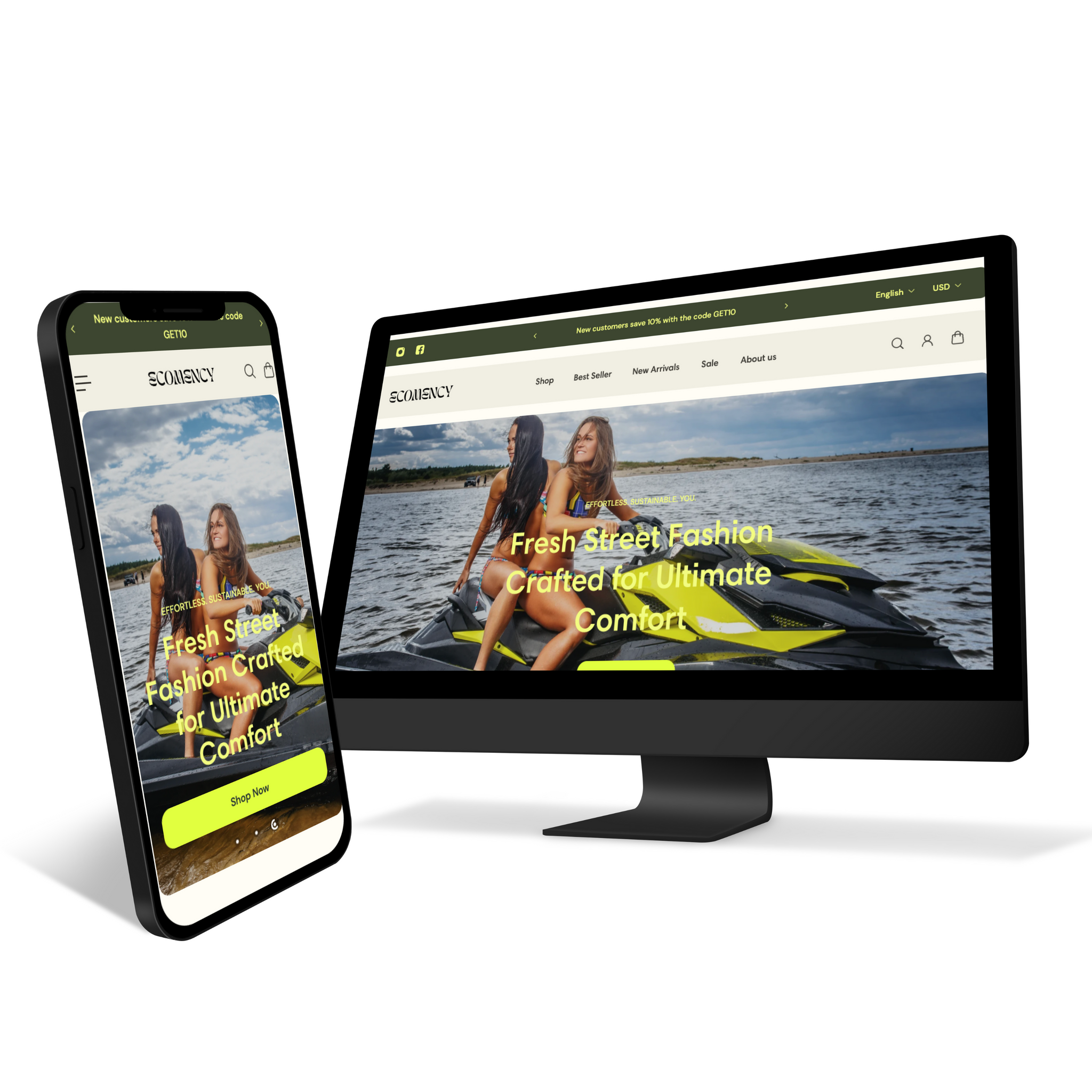 Custom Shopify Store Design – Ecomency