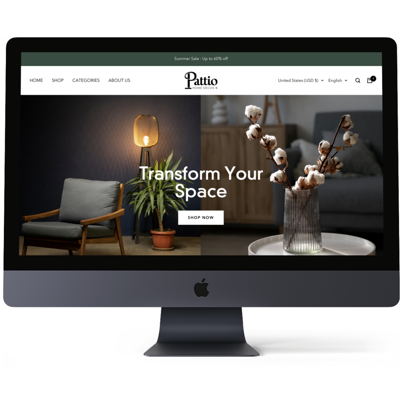 Pattio : Premium Home Decor Shopify Store – Ecomency